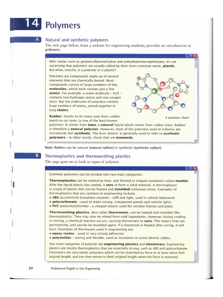14 - Polymers | PDF