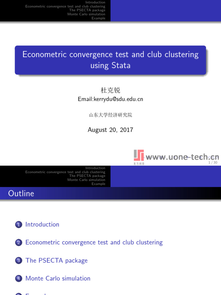 Econometric convergence test and club clustering | PDF | Cost Of Living ... Econometric convergence test and club clustering | PDF | Cost Of Living ...