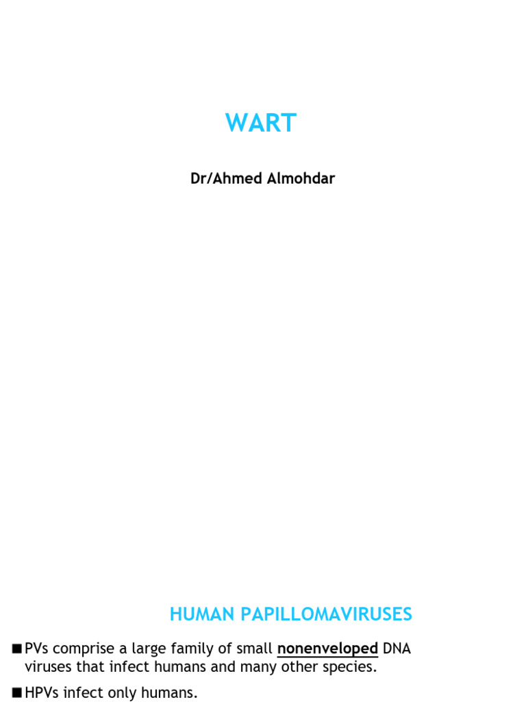 Wart PDF | PDF | Clinical Medicine | Causes Of Death
