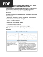 Manual de Como Preencher A Plataforma SICAPES | PDF | Metodologia | Science