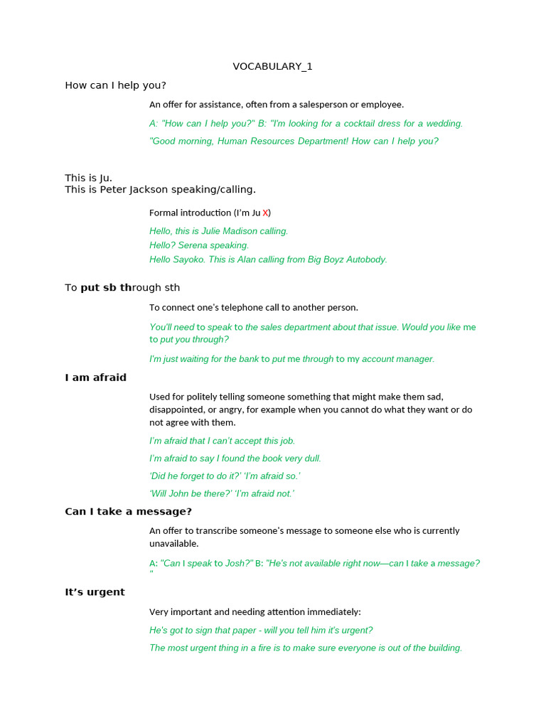 Vocabulary_1 | PDF | Interest