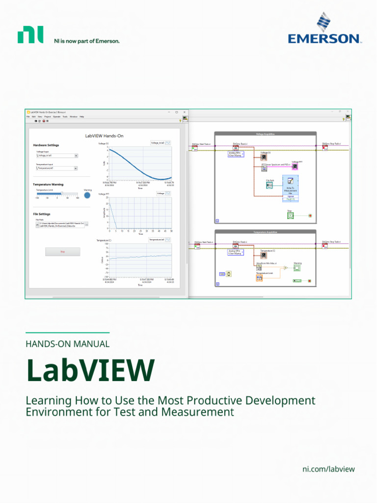 LabVIEW Hands On Manual - v1 - Compressed | PDF | Data Acquisition | Computing