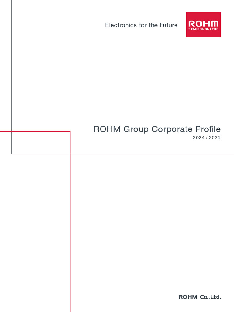 Rohm Group Corporate profile2024HR en | PDF | Light Emitting Diode ...