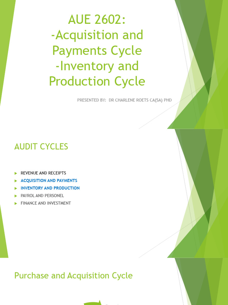 AUE2602 11 September - Discussion Slides | PDF | Inventory | Supply Chain