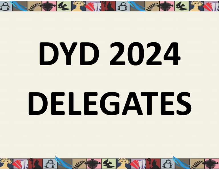 DYD 2024 Delegates Banner | PDF