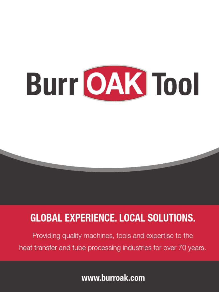 Burr OAK Tool Product Brochure | PDF | Programmable Logic Controller ...