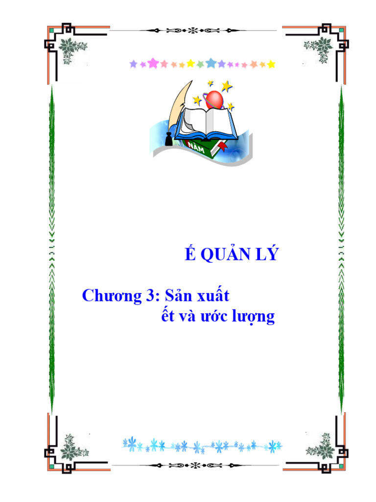 123doc Giao Trinh Kinh Te Quan Ly Chuong 3 San Xuat Chi Phi Ly Thuyet Va Uoc Luong | PDF