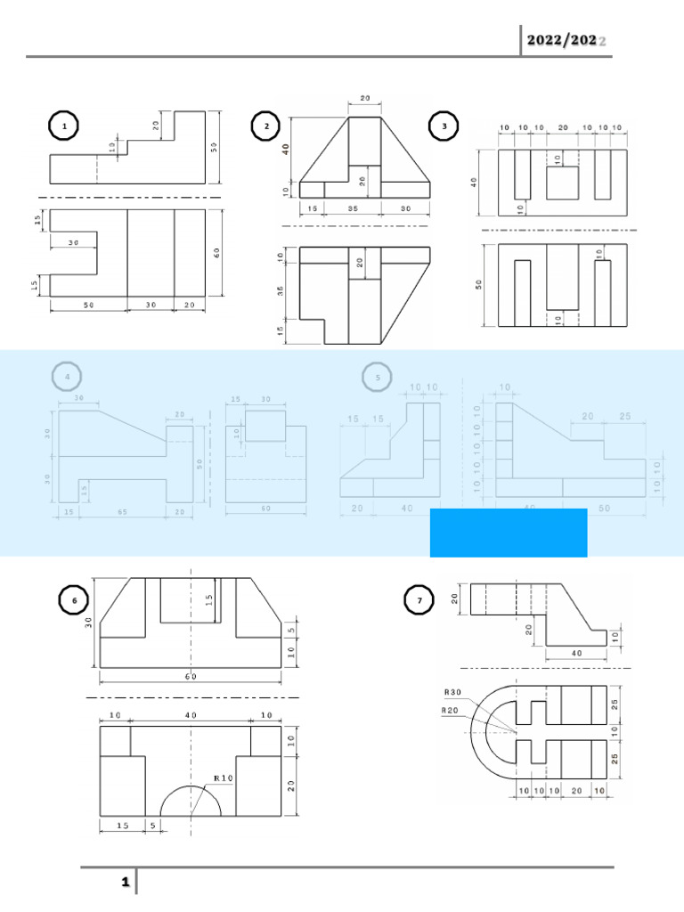 Assignments On Chapter 4 (Pictorial Drawing) | PDF