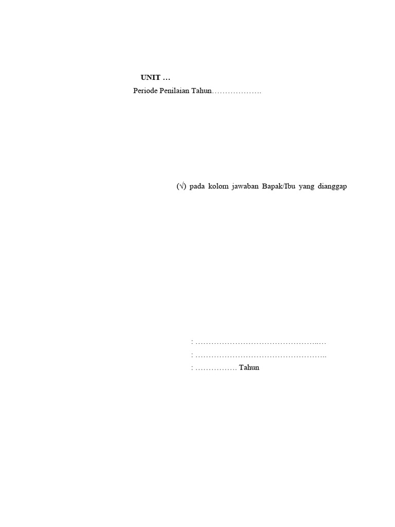 Kuesioner Kepemimpinan (Fatonah) 1 | PDF