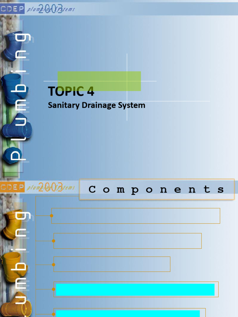 Sanitary Drainage System Overview | PDF | Sanitary Sewer | Storm Drain