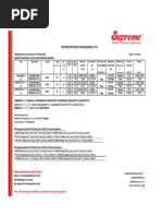 CPVC Pipe Test Report per IS 15778 | PDF | Pipe (Fluid Conveyance ...
