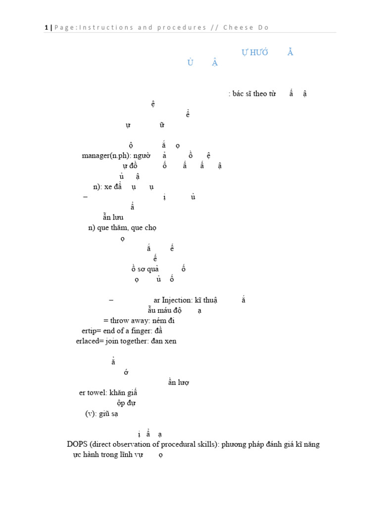 Unit 3 Instruction and Procedures | PDF