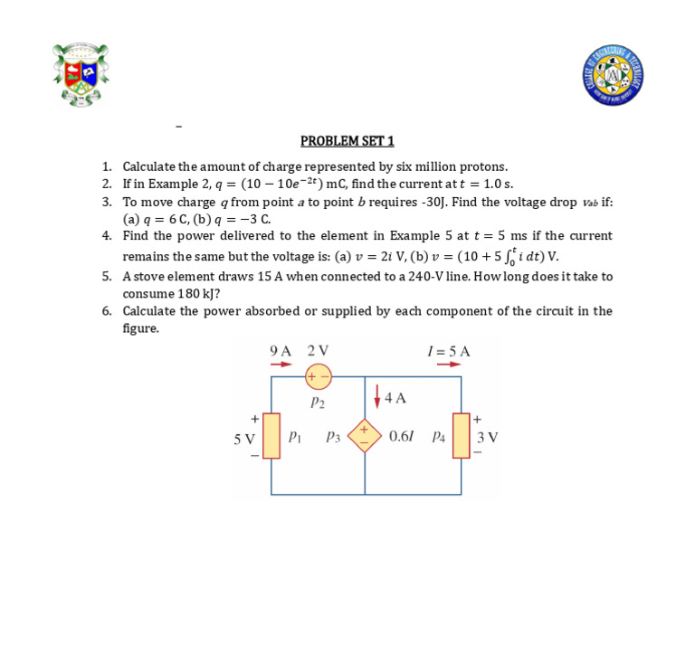 Problem Set 1 | PDF