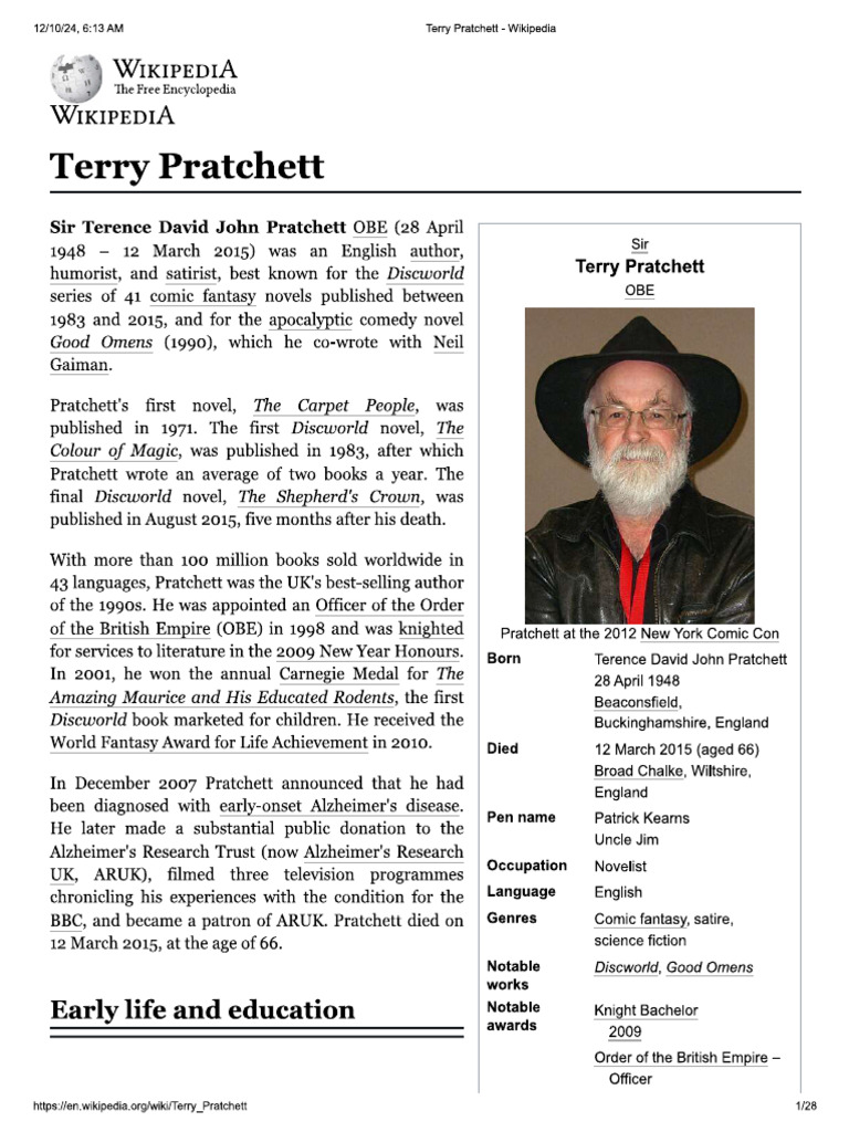 Terry Pratchett | PDF