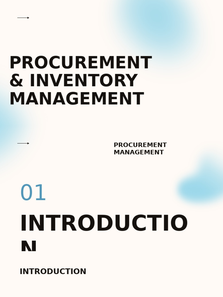 Procurement and Inventory Integration | PDF | Supply Chain | Inventory