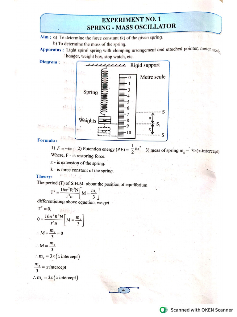 Physics Practical Book 2024-25 | PDF