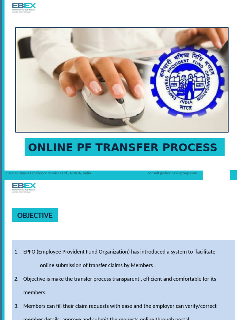 New PF Transfer Process | PDF | Computing | Computer Security