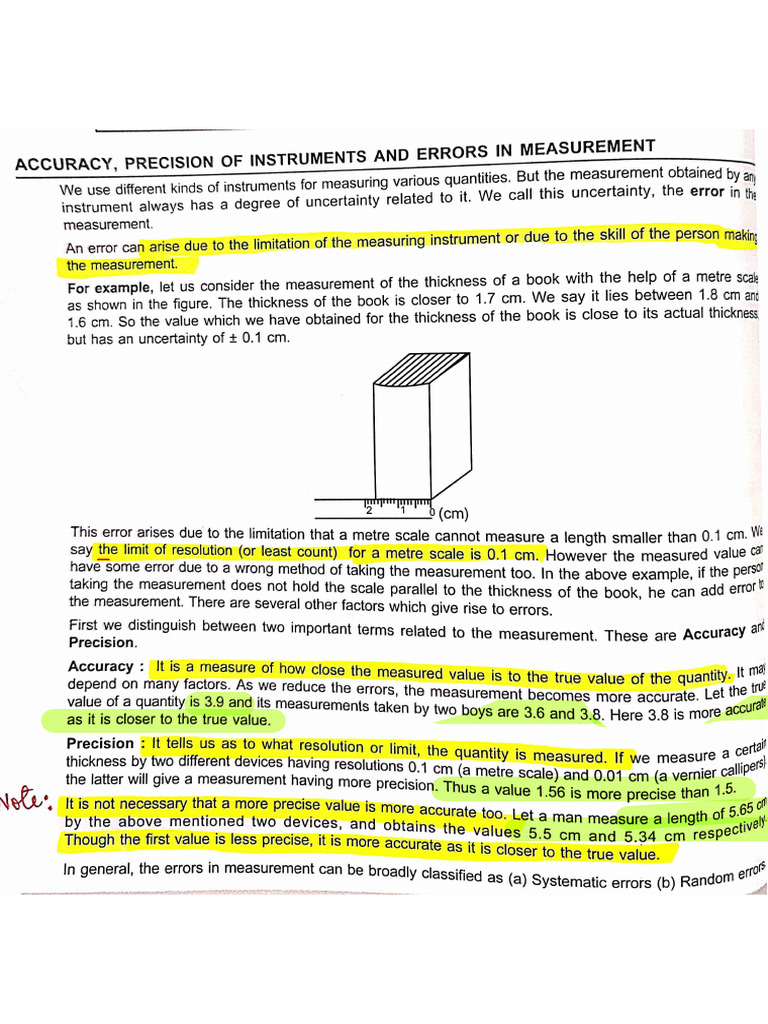 Error and Significant Figure | PDF | Significant Figures | Numbers