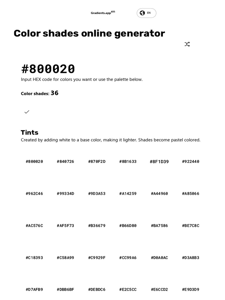 Shades and tones of #1f6764 (turquoise blue) color. Online color tones ...