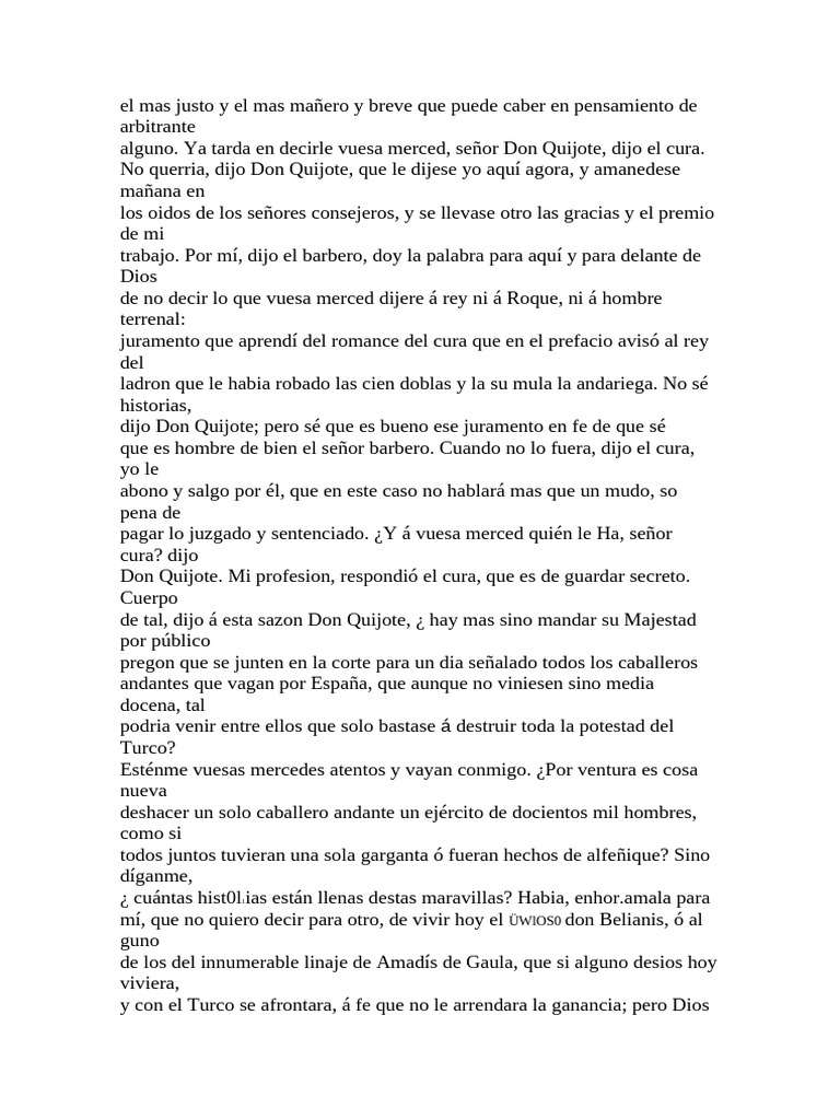 un lugar en el sol | PDF | Don Quijote | Código de guerrero