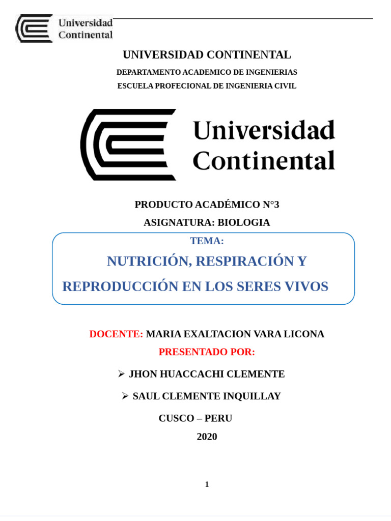 PRODUCTO_ACAD__MICO_N___03_BIOLOGIA.docx | PDF | Plantas | Algas