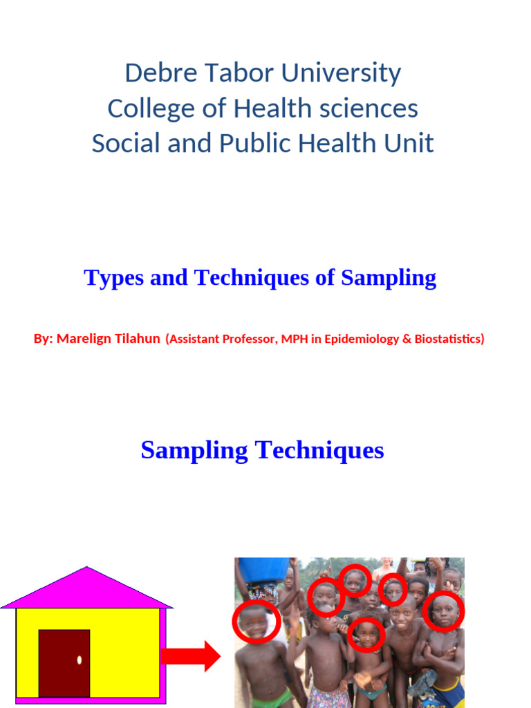 Lecture 4 Sampling Techniques | PDF | Sampling (Statistics ... Lecture 4 Sampling Techniques | PDF | Sampling (Statistics ...