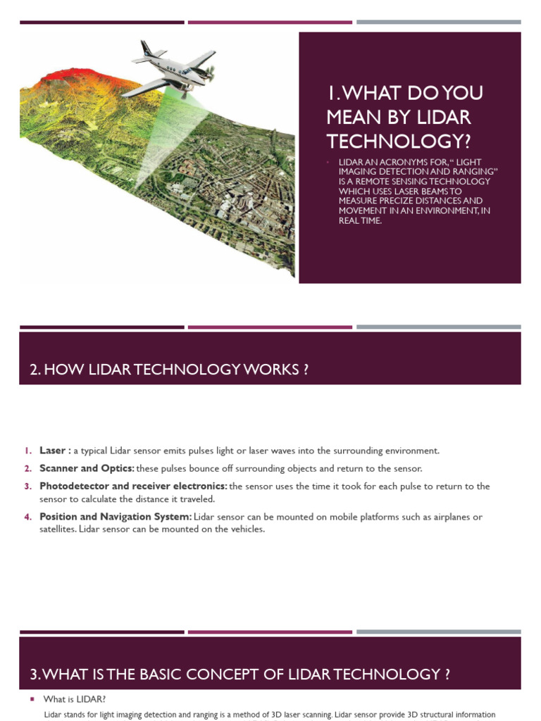 lidar unit 1 | PDF | Lidar | Inertial Navigation System