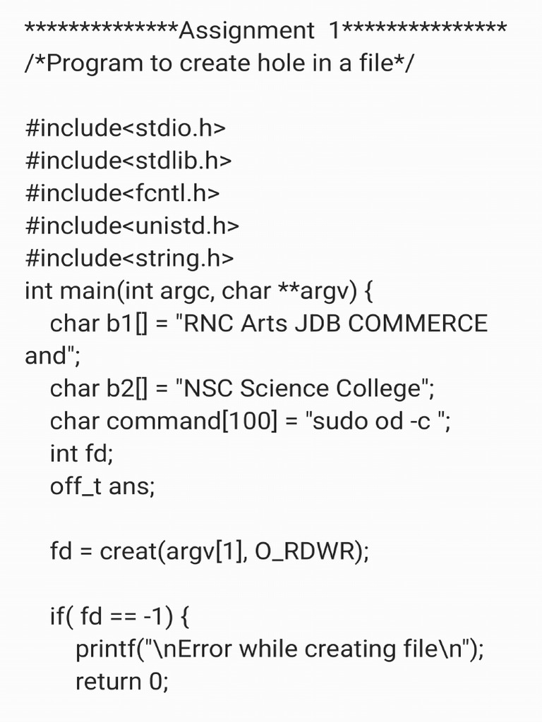AOS Assignment | PDF