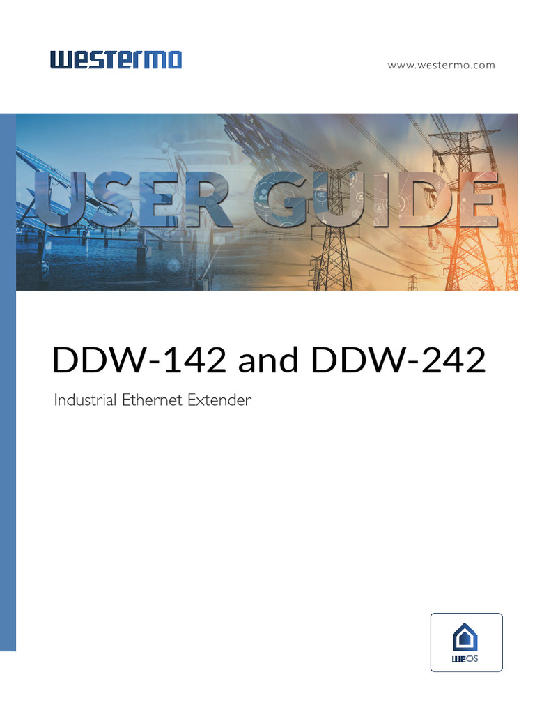 Westermo Ug 6642-22501 ddw-x42 Revs | PDF | Electrical Connector | Electromagnetic Interference