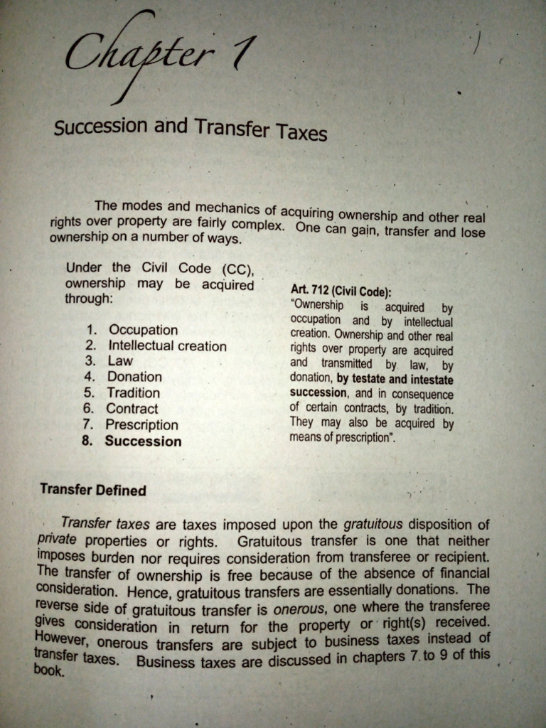 Bus Tax Quiz 1 | PDF