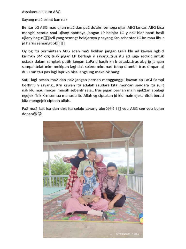 Assalamualaikum ABG | PDF