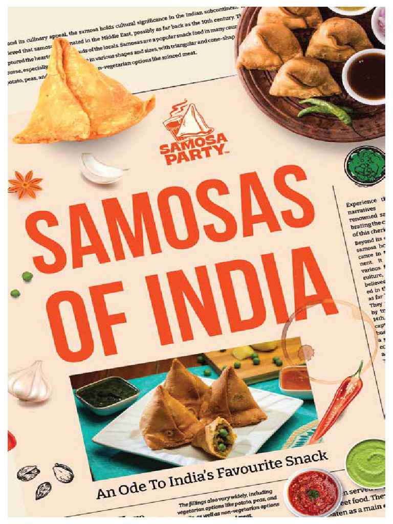 Unique Samosa Stalls Across India | PDF | Indian Cuisine | Cooking