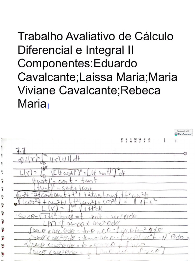 Trab Cal2 | PDF