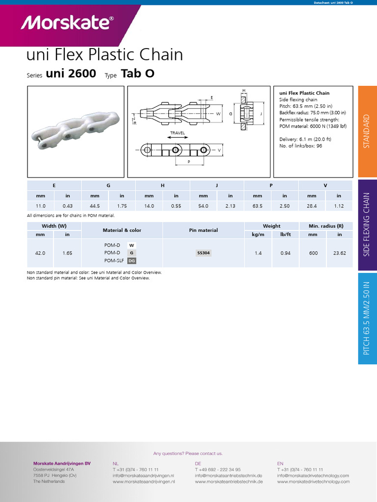 Uni 2600 Tab O 1304 | PDF