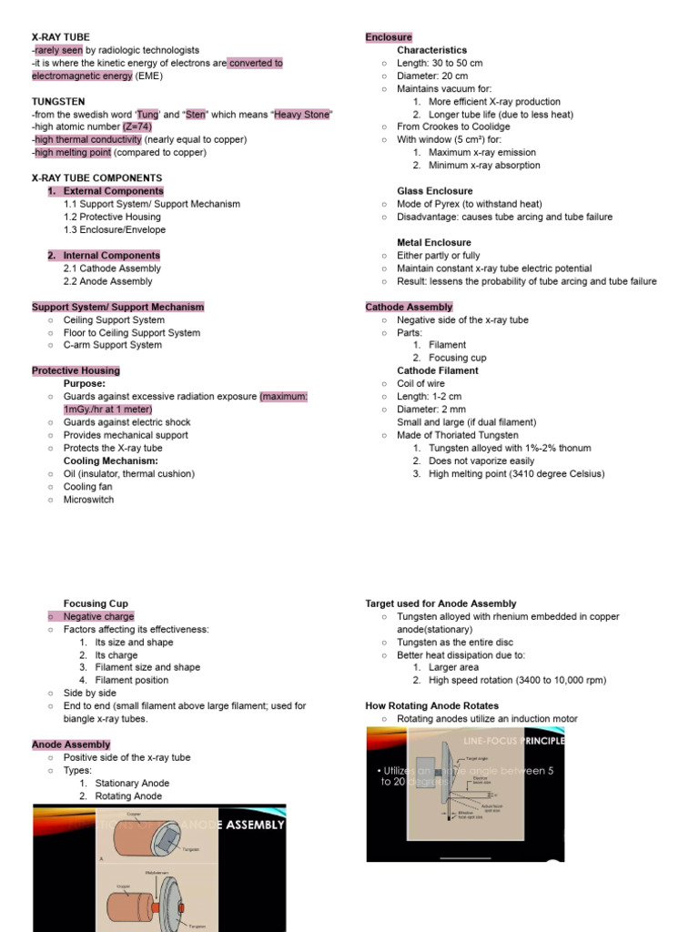Intro-Rad-Reviewer | PDF | Vacuum Tube | X Ray