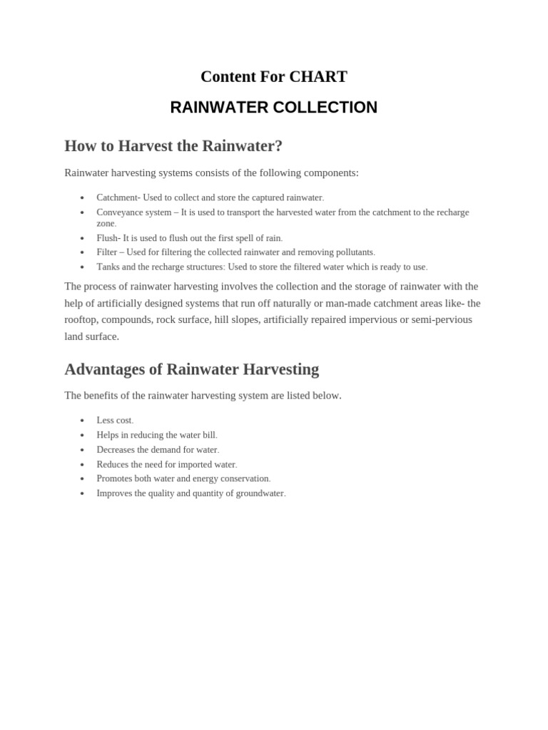 Content For CHART | PDF