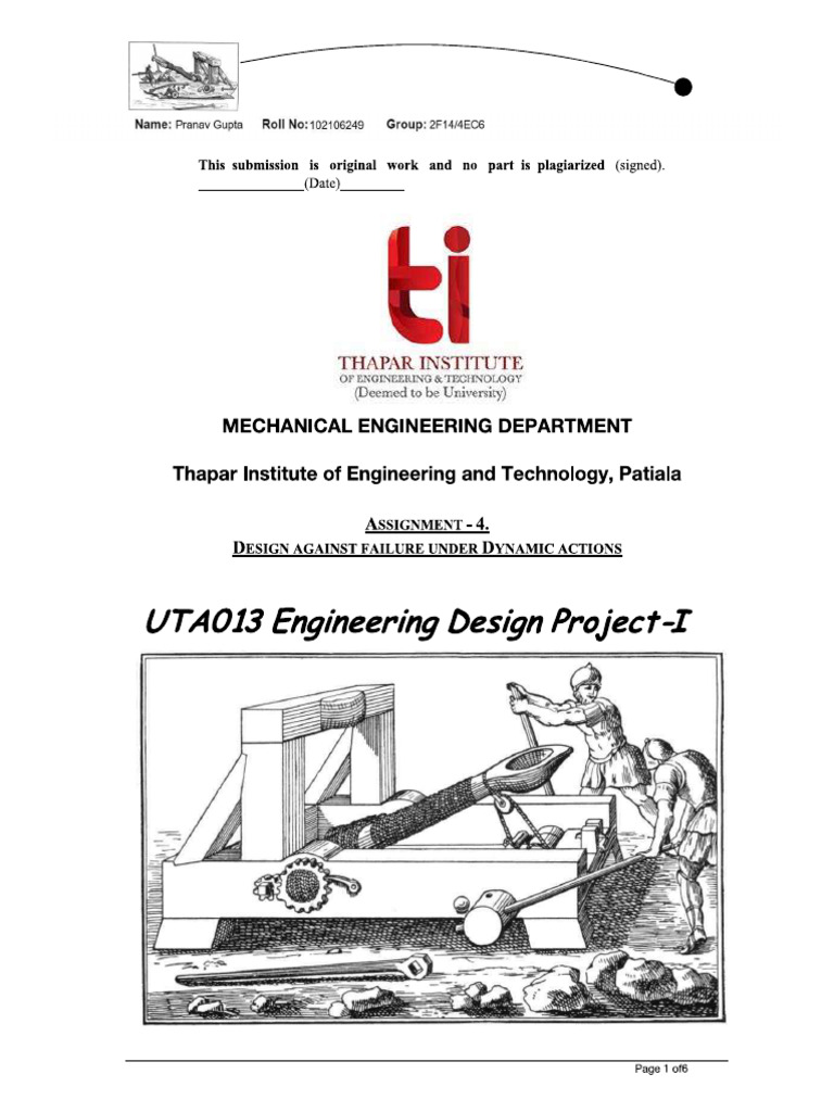 EDP 1 Assignment 4 | PDF