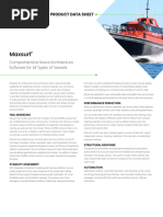 Maxsurf Booklet PDF | PDF | Naval Architecture | Hull (Watercraft)
