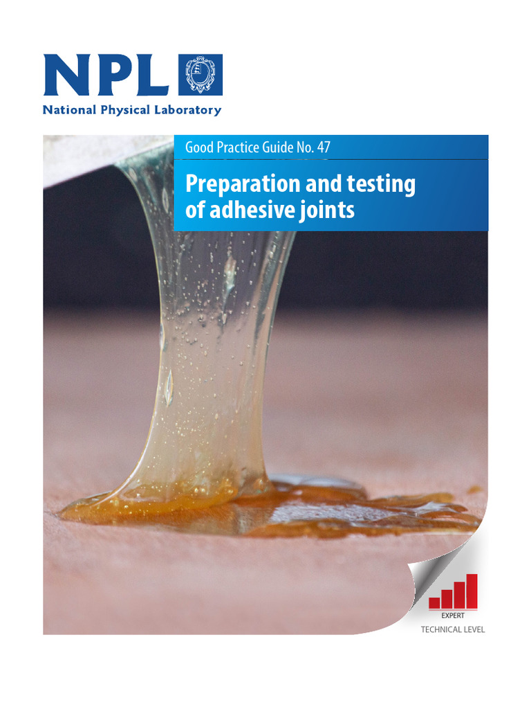 NPL - Preparation and Testing of Adhesive Joints | PDF | Adhesive ...