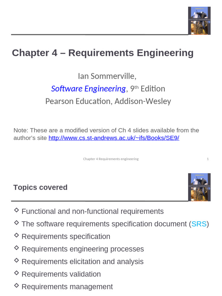 Requirement Engineering | PDF | System | Specification (Technical Standard)