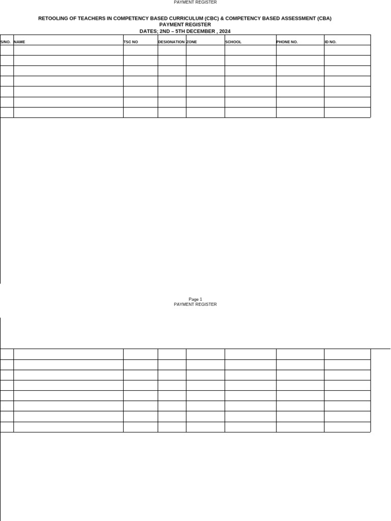 Retooling of Teachers in Competency Based Curriculum (CBC) & Competency ...