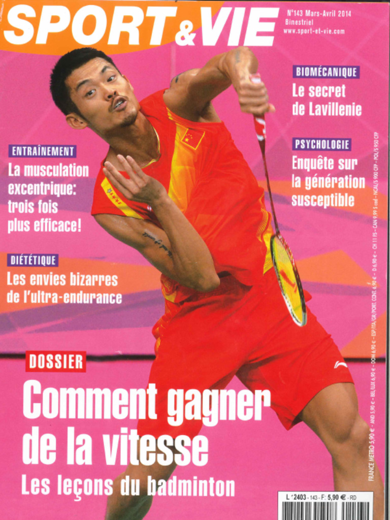 Article Sport Et Vie Badminton | PDF