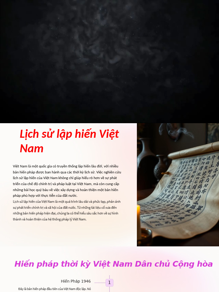 Lich Su Lap Hien Viet Nam | PDF