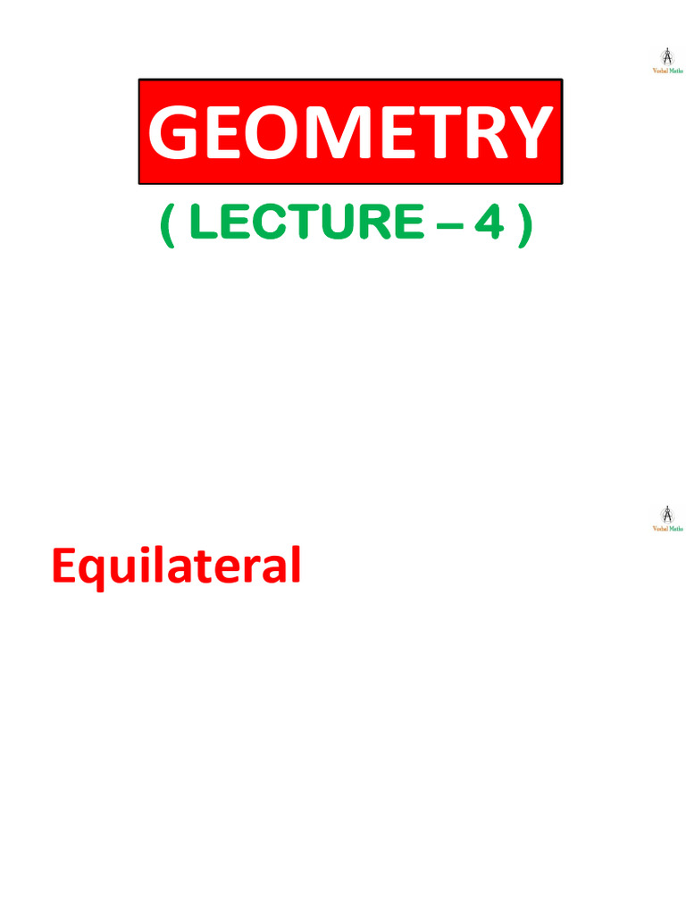 Geometry Class 4 Q | PDF