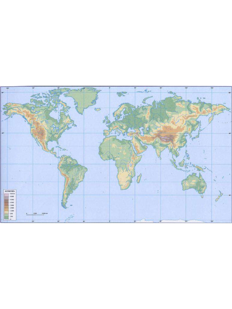 Mapa Mundi Mudo | PDF