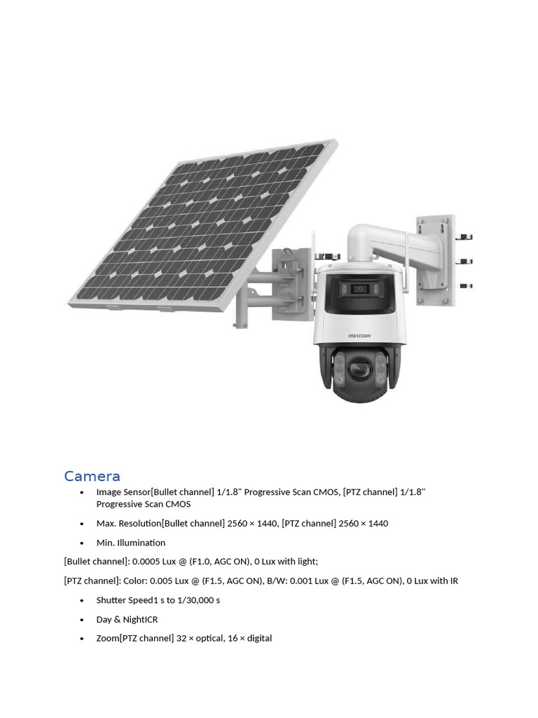 Datasheet-camera entree | PDF | Telecommunications | Film And Video ...