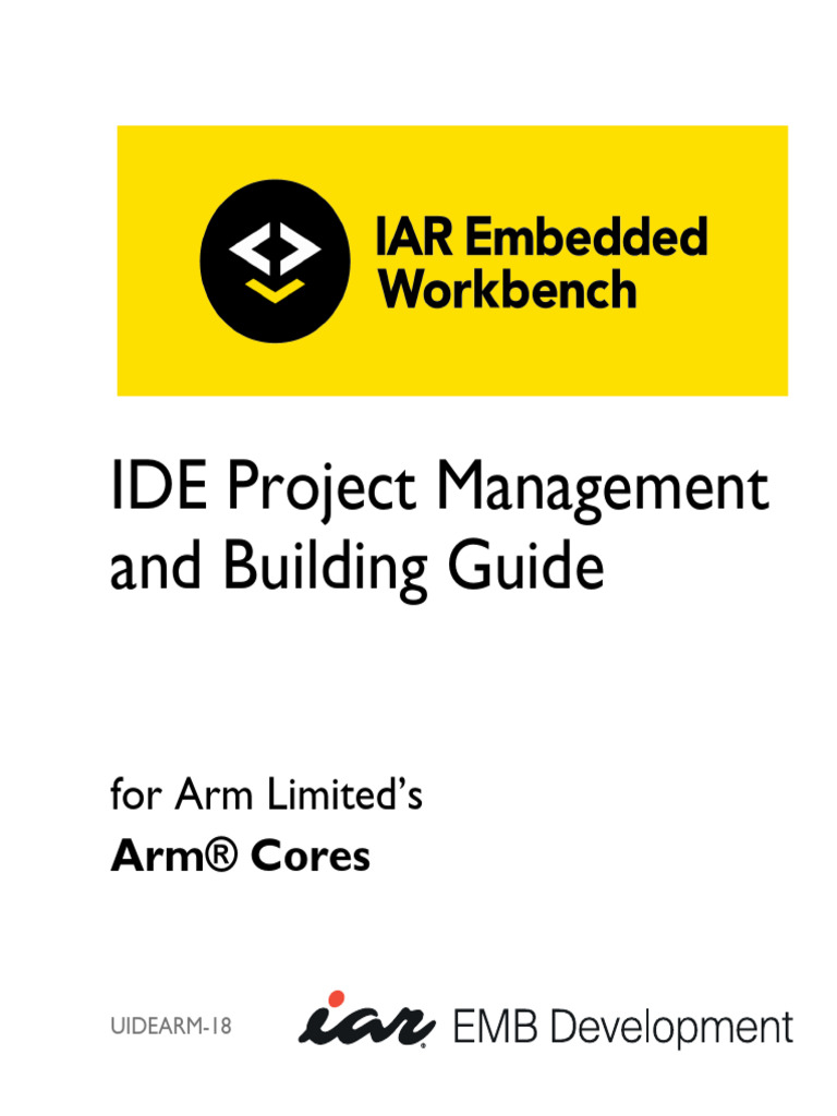 EWARM_IDEGuide.ENU | PDF | Integrated Development Environment | Command Line Interface