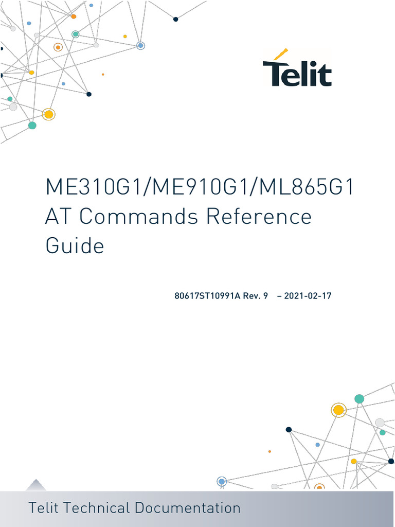 Telit ME910G1 AT Commands Reference Guide | PDF | File Transfer ...