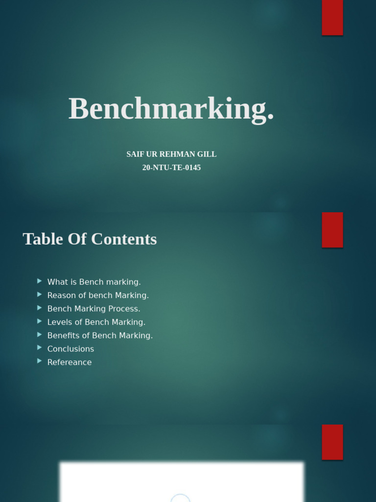 Understanding Benchmarking Benefits and Process | PDF
