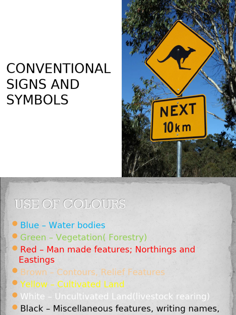 5.conventional Signs and Symbols | PDF | Erosion | Earth Sciences